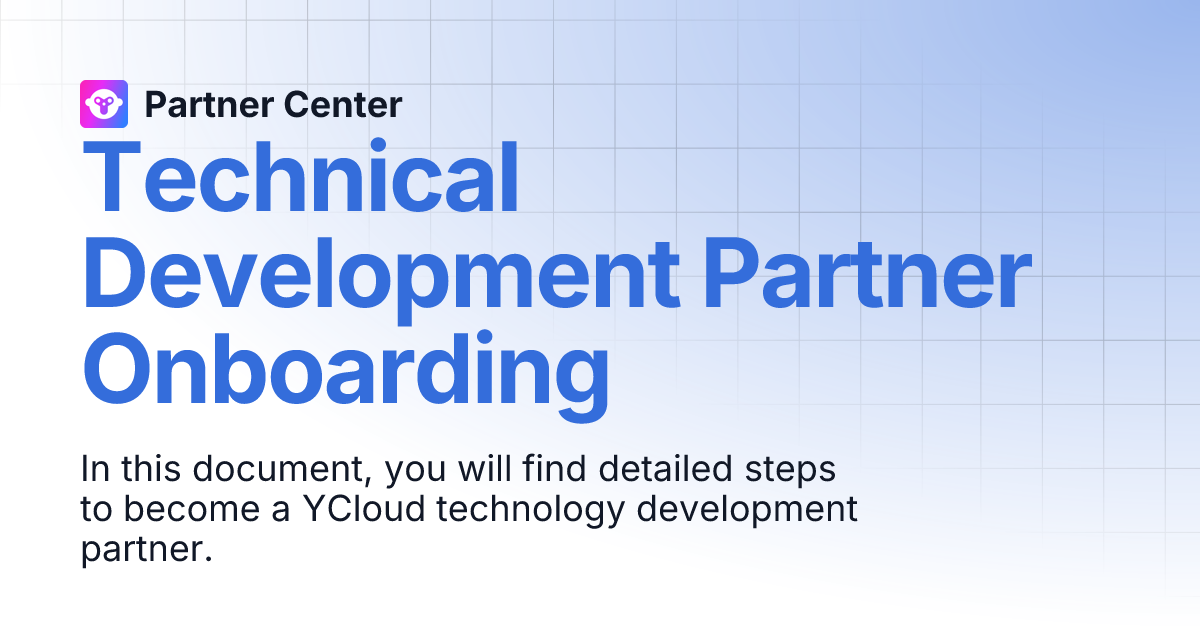 Technical Development Partner Onboarding | English(en) | Partner Center